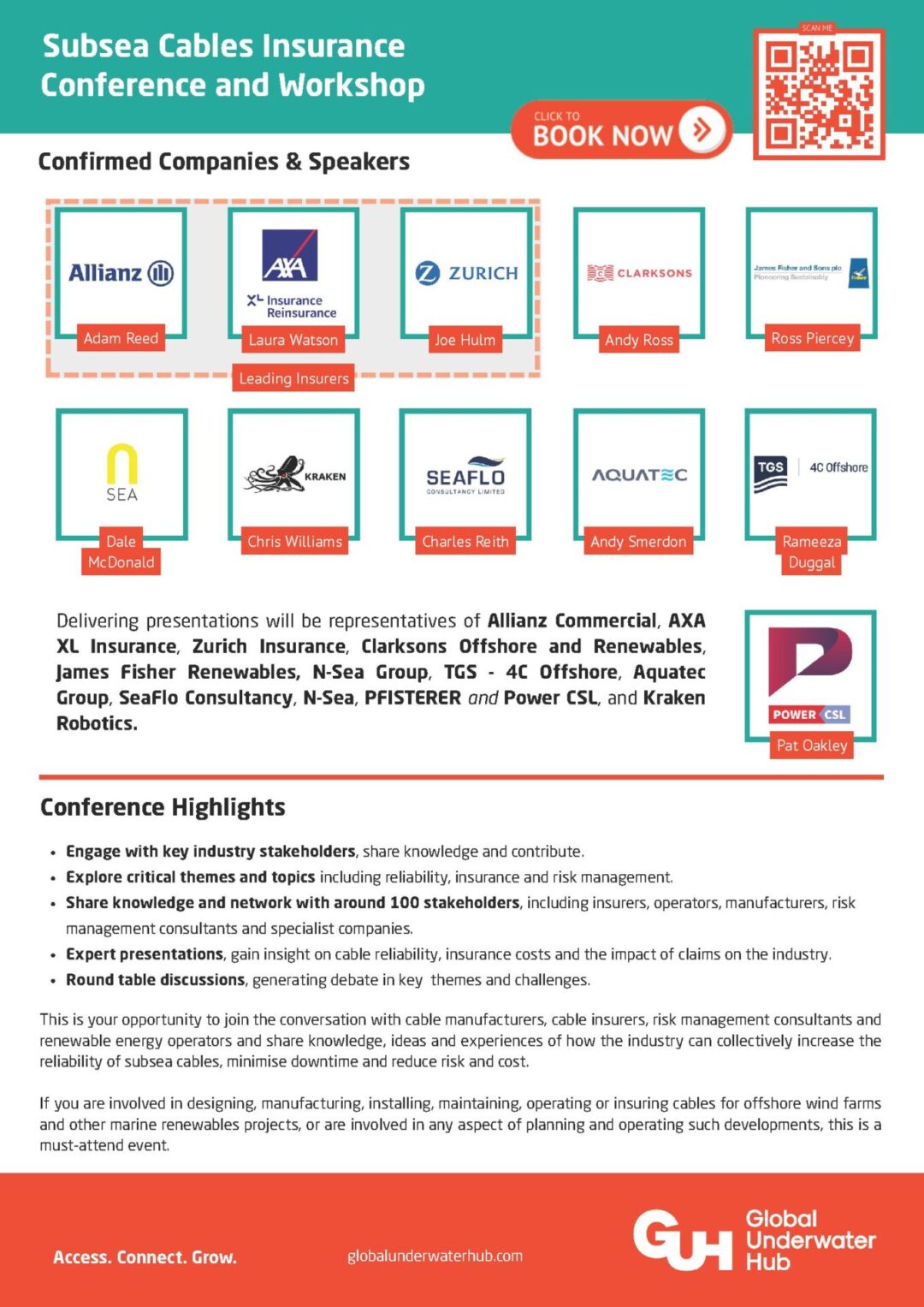 Global Underwater Hub - Subsea Cable Insurance Conference and Workshop ...