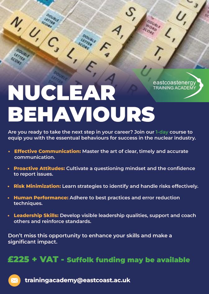 East Coast Energy Training Academy offers two training programmes for ...